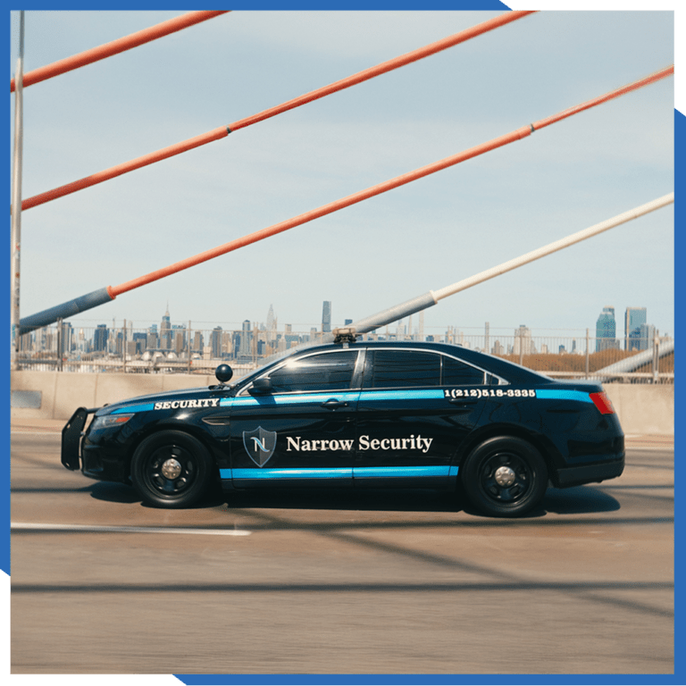 Vehicle & Bike Patrol Security Services - Narrow Security